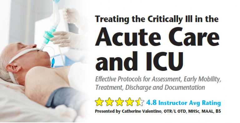 Treating the Critically Ill in the Acute Care and ICU – Catherine ...
